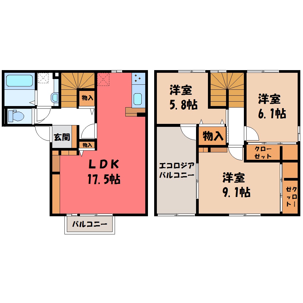 ☆小山市東城南 新築 D－room 3LDK☆｜小山市の賃貸情報【小金井不動産小山店】